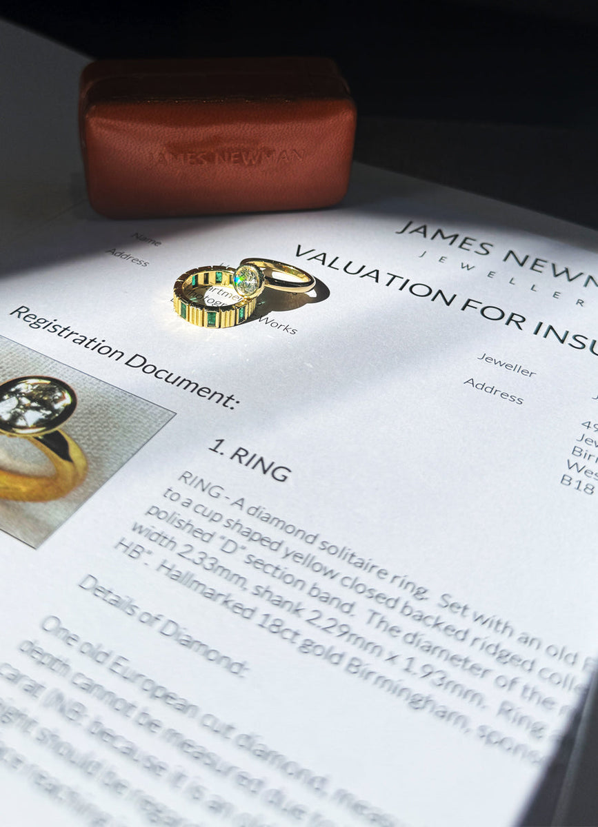James Newman Jewellery Valuations & Appraisals
